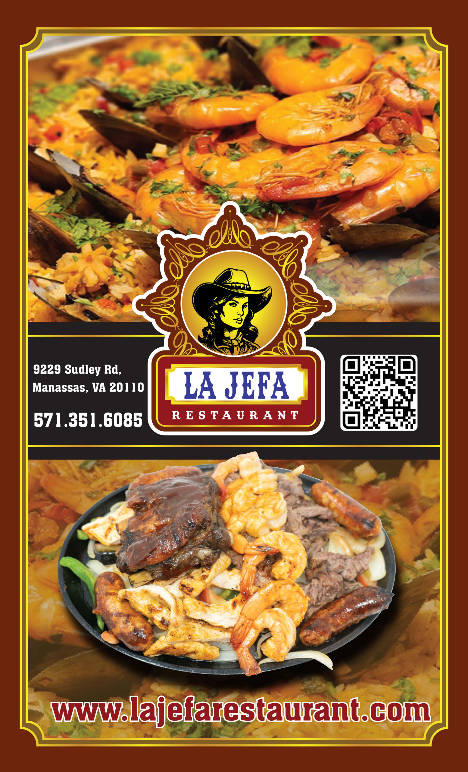 Menu – La Jefa Restaurant